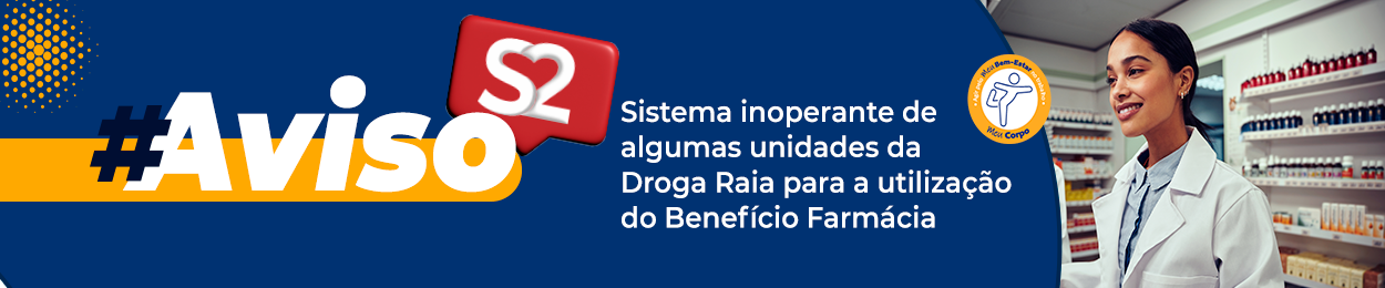 O sistema de algumas unidades da Droga Raia está inoperante para a ...